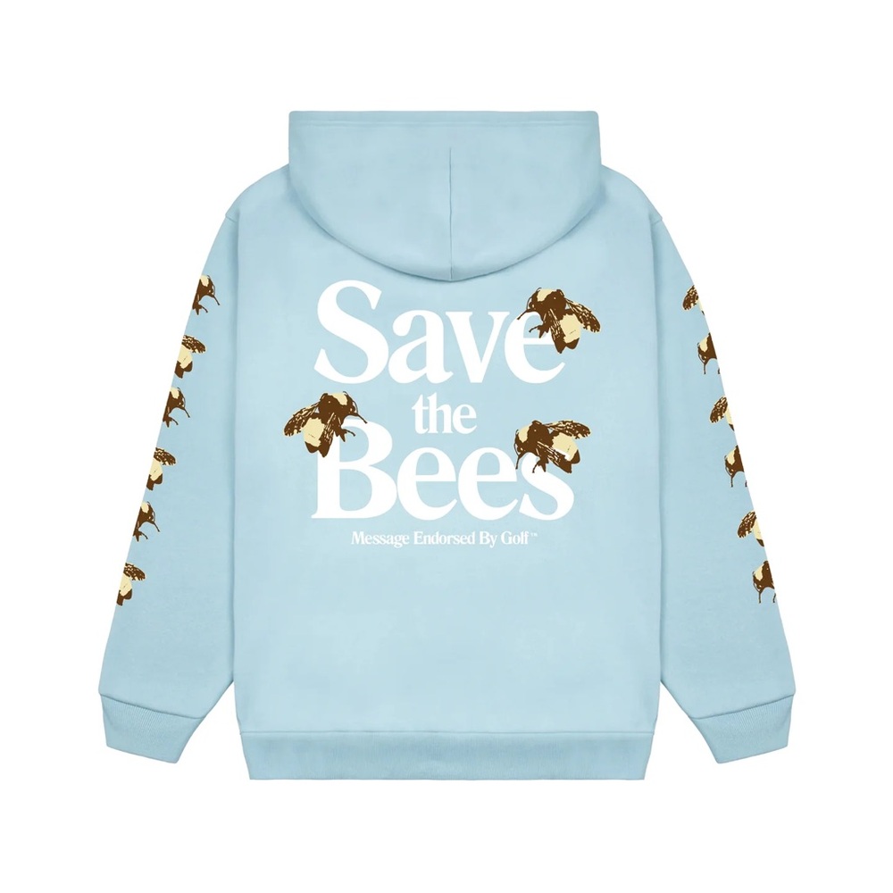 Tyler The Creator Golf Wang Blue 'Save The Bees' Hood… - Gem